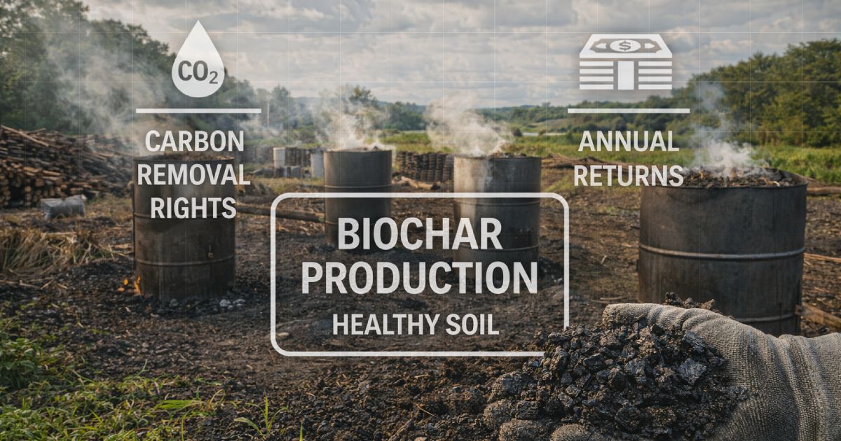 Biochar Investments | Carbon Removal Credits & Soil Restoration ...